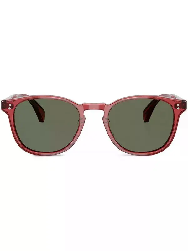 Oliver Spencer Finley Sunglasses - Red