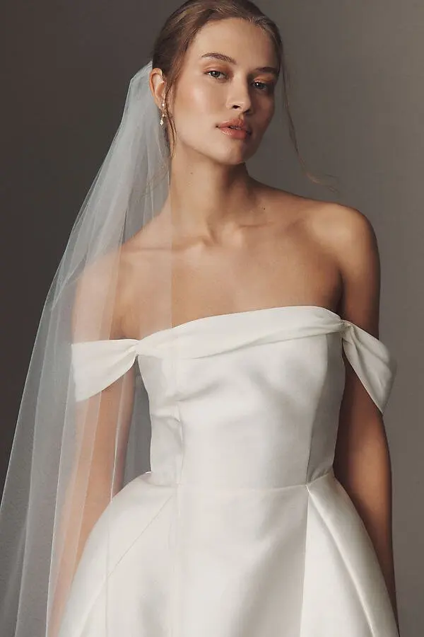 Bhldn Clean Chapel Veil