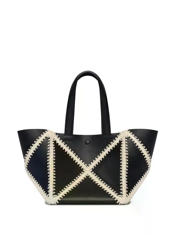 Nanushka Origami Tote Bag - Black