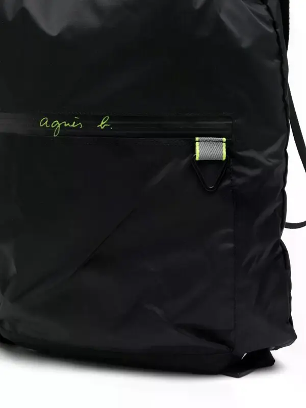 AGNÈS B. Logo-print Backpack