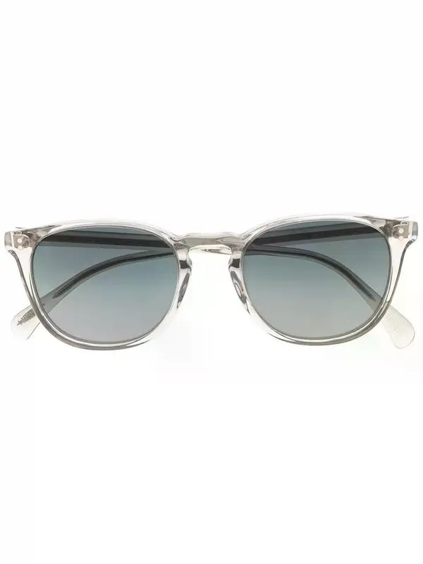 Oliver Spencer Finley Round-frame Sunglasses - Silver