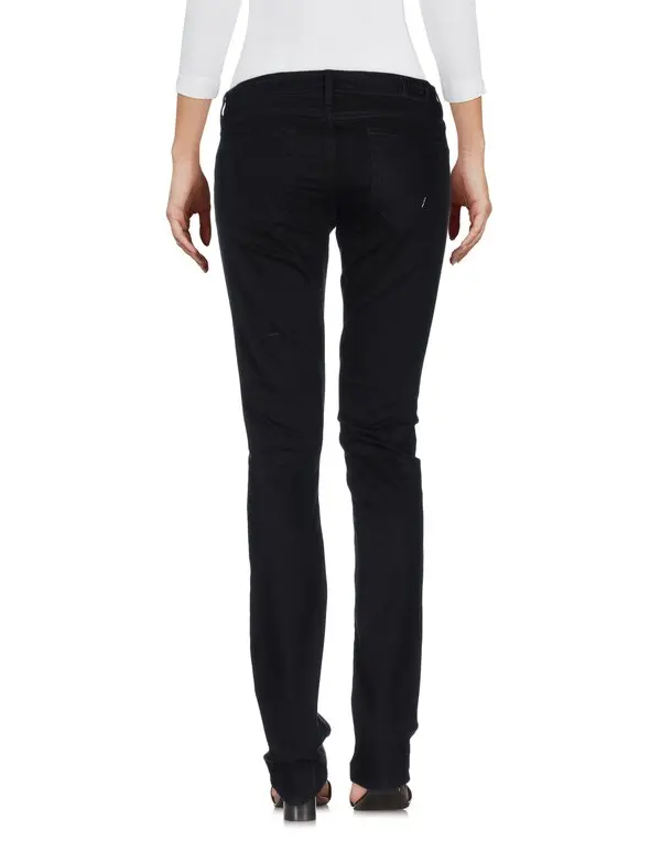 Guess Straight-leg Jeans With Leather Trims