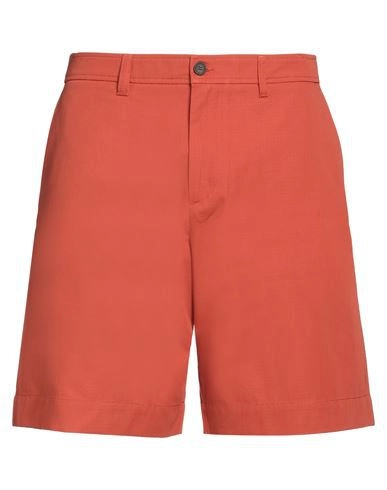 Maison Kitsuné Cotton Casual Shorts - Rust