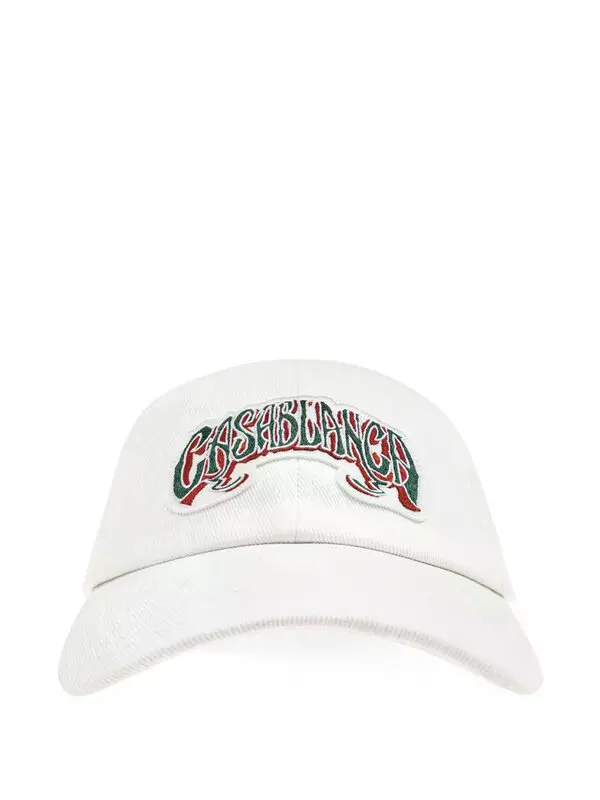 Casablanca Cotton Cap - White