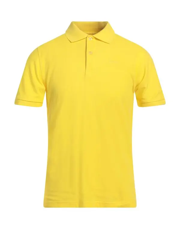 Barbour Polo Shirt Size Cotton - Yellow