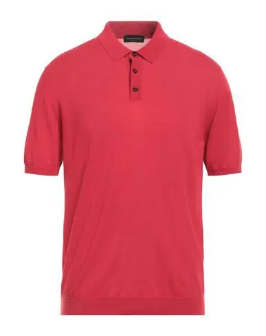 ROBERTO COLLINA Polo Shirt - Red