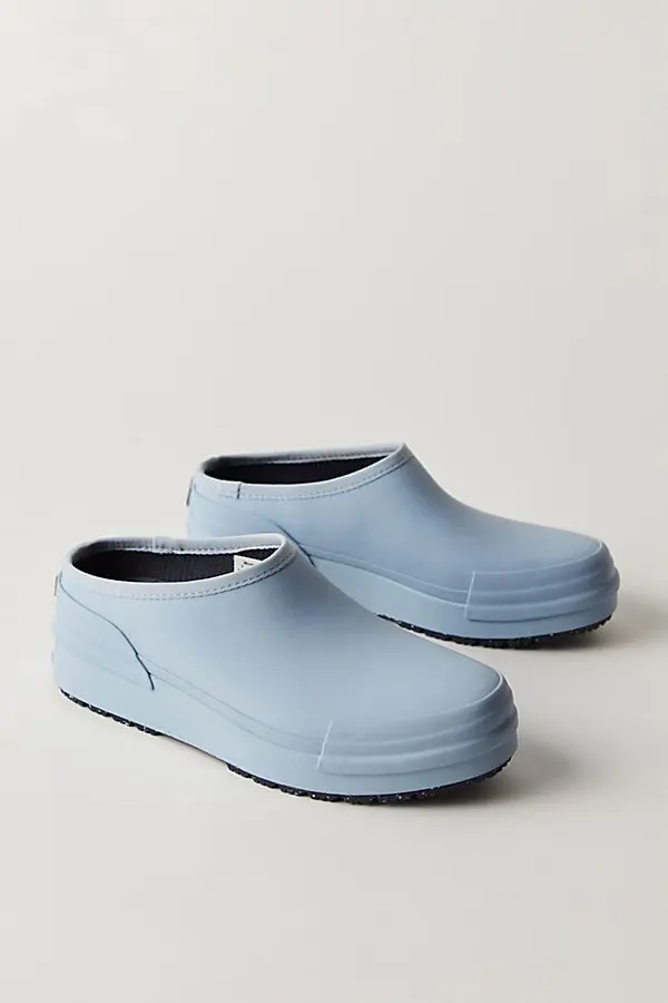 L.l.bean Light Wellie Garden Clogs - Foggy Blue