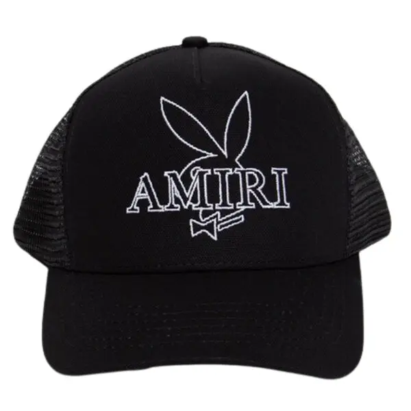 Amiri Logo Baseball Cap - Black