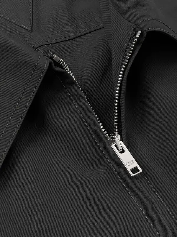 Bottega Veneta Cotton-faille Blouson Jacket
