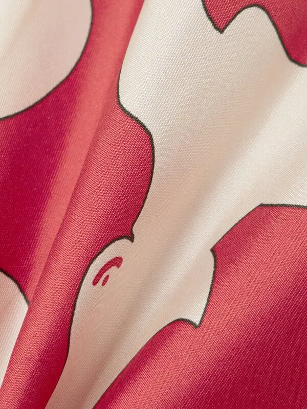 La DoubleJ Mother Lungomare Printed Midi Skirt