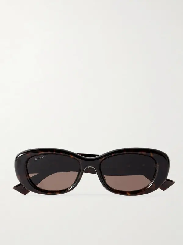 Gucci Gg Square-frame Acetate Sunglasses - Black