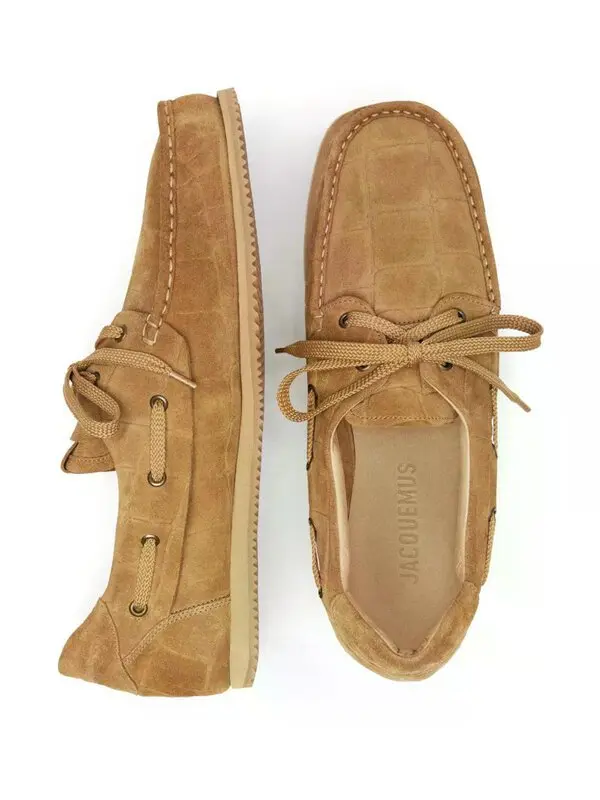 Jacquemus Leather Boat Shoes