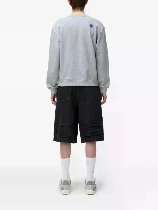 ADER ERROR Printed Logo Crewneck Sweatshirt - Grey