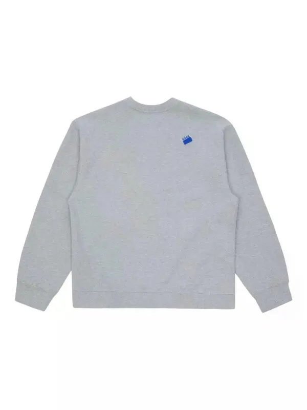 ADER ERROR Printed Logo Crewneck Sweatshirt - Grey