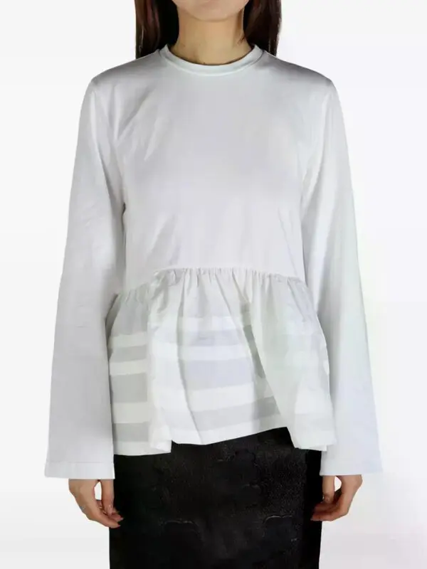 Cecilie Bahnsen Ruffled T-shirt