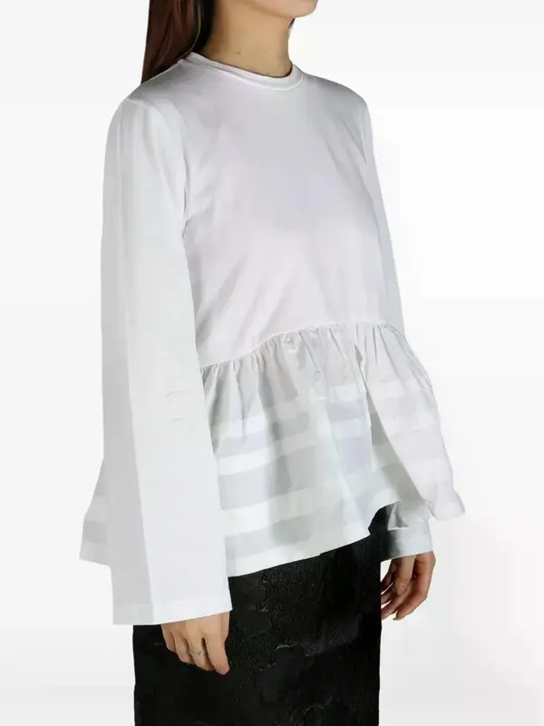 Cecilie Bahnsen Ruffled T-shirt