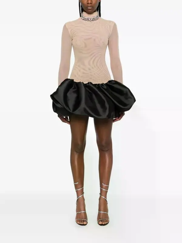 ATU BODY COUTURE Puffball Dress - Neutrals