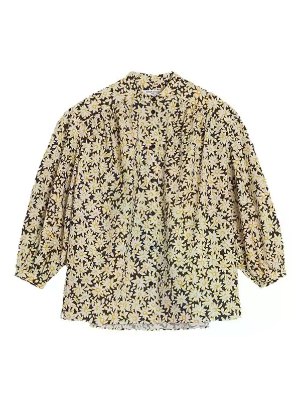 Maison Kitsuné Floral-print Shirt