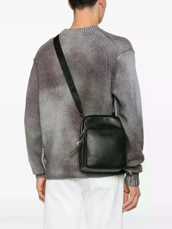 PIQUADRO Logo-patch Crossbody Bag