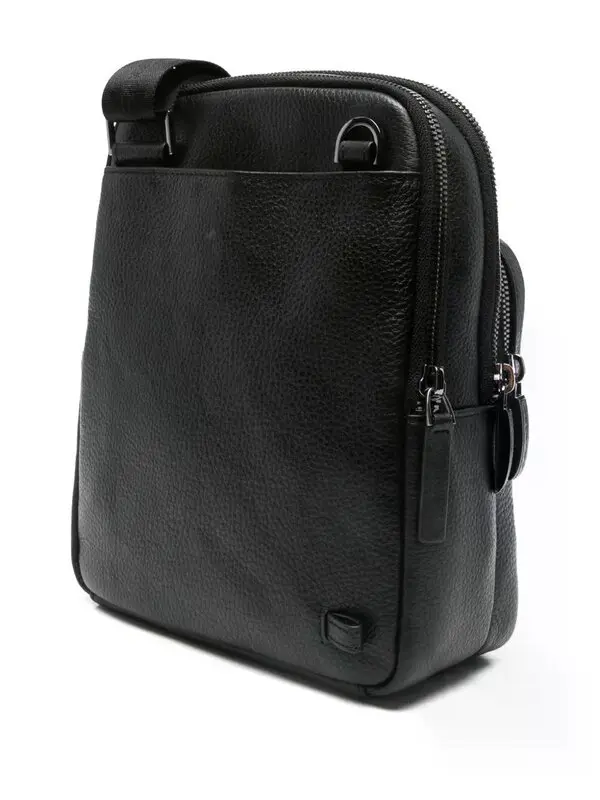 PIQUADRO Logo-patch Crossbody Bag