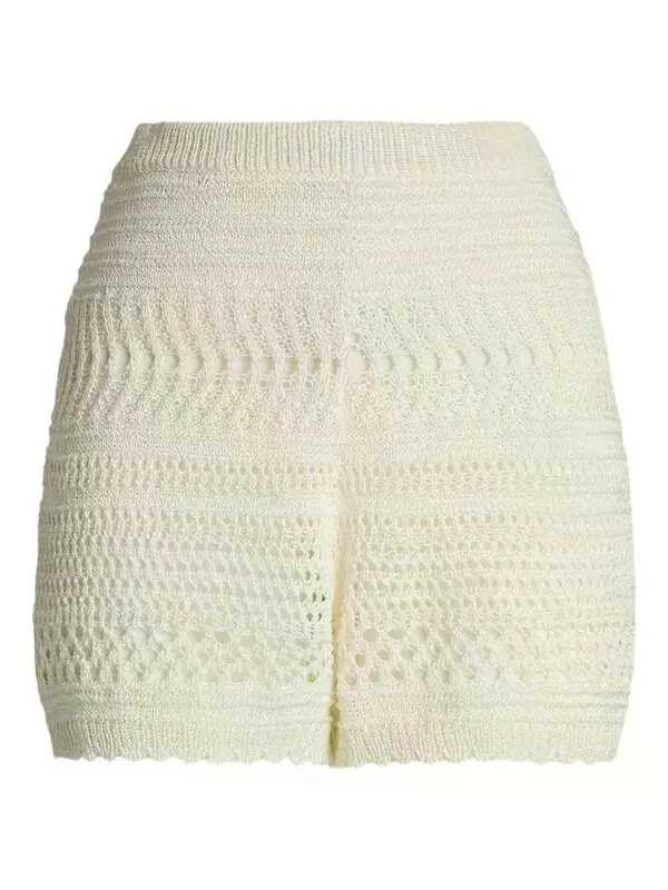 Ralph Lauren Crochet-knit Shorts - Neutrals