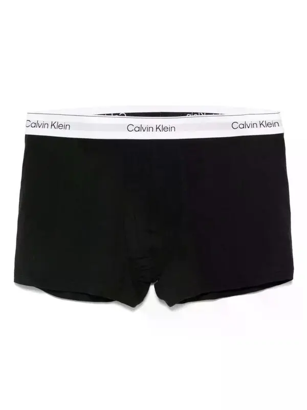 Calvin Klein Logo-waistband Briefs - Grey