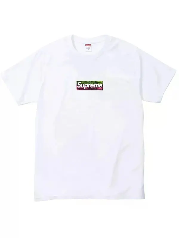 Supreme La Fire Relief Box Logo T-shirt - White