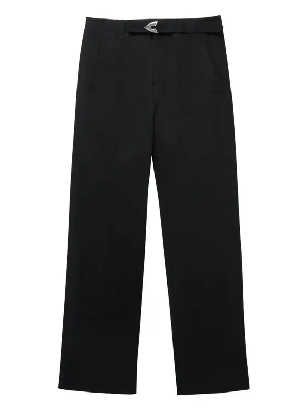 Alexander McQueen Belted Tailored Trousers
