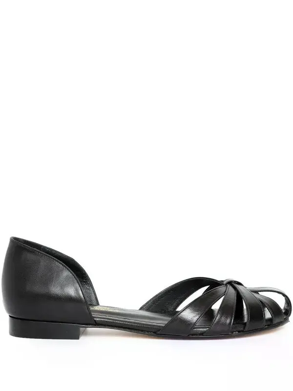 STUDIO CHOFAKIAN Alquimia Ballet Flats - Black