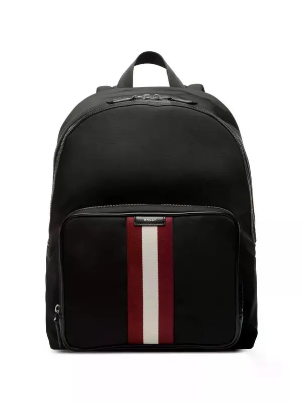 Bally Code Stripe Detail Backpack