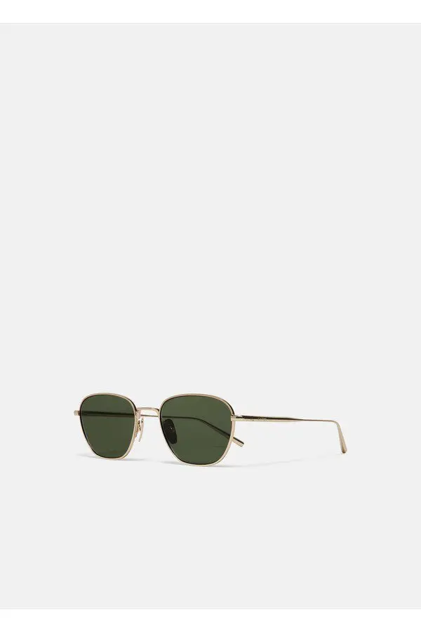 Vince Chimi Polygon Sunglasses - Green