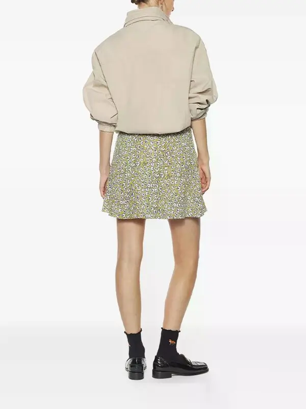 Maison Kitsuné Godet Mini Skirt
