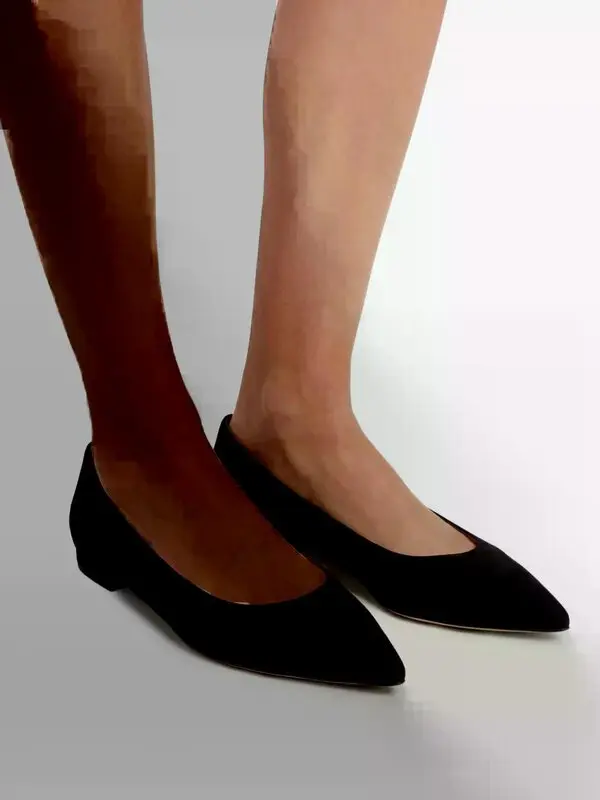 GIANVITO ROSSI Ballet Flats - Black