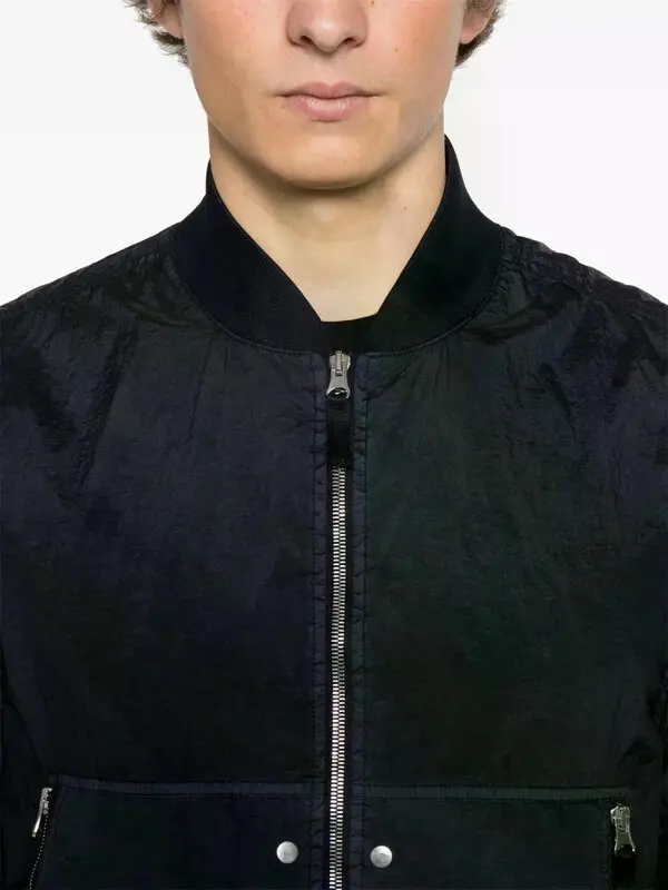 Stone Island Compass-badge Bomber Jacket - Blue