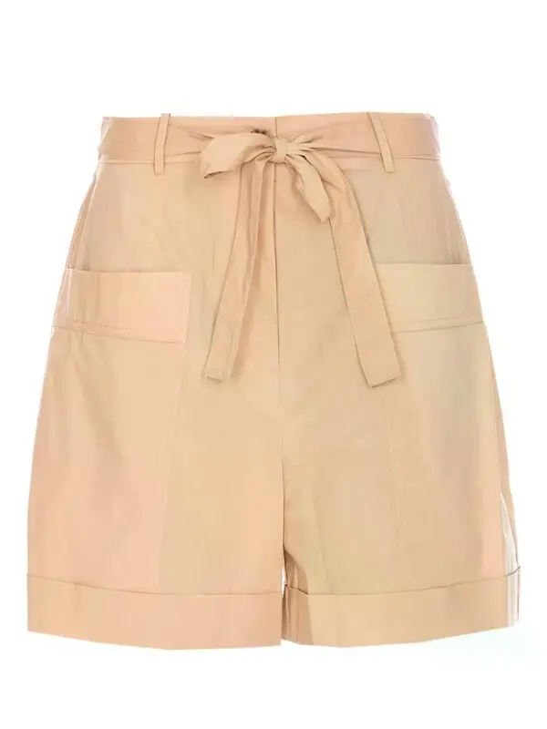 Liu Jo Belted Utility Shorts - Neutrals