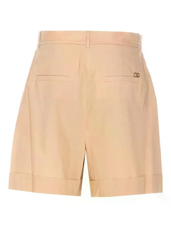 Liu Jo Belted Utility Shorts - Neutrals