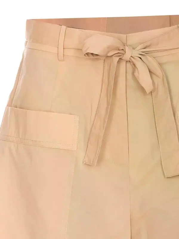 Liu Jo Belted Utility Shorts - Neutrals