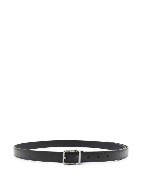 Dolce & Gabbana Leather Belt - Black