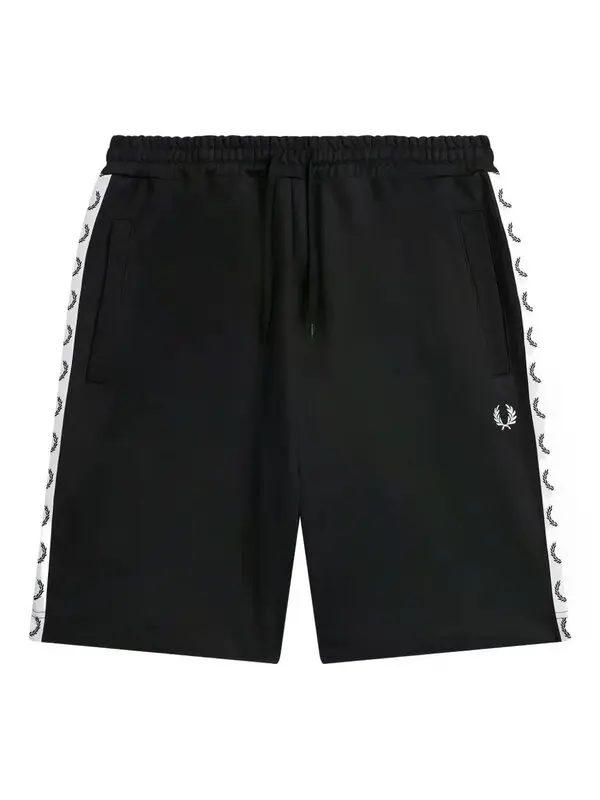 Fred Perry Logo-trimmed Track Shorts