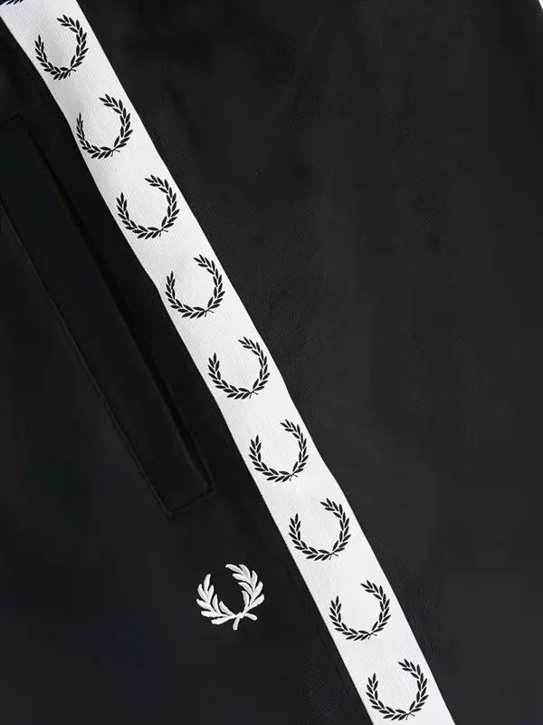 Fred Perry Logo-trimmed Track Shorts