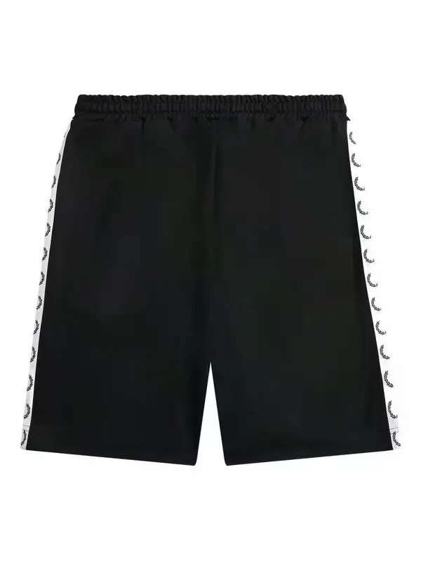 Fred Perry Logo-trimmed Track Shorts