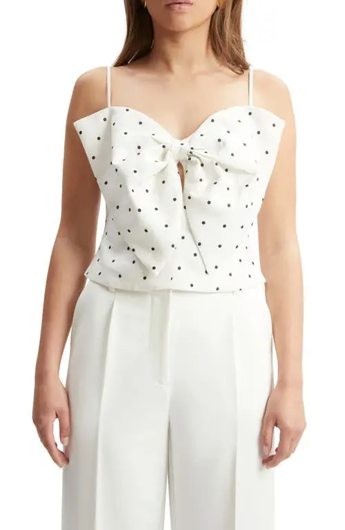 Bardot Vieda Bow Front Camisole
