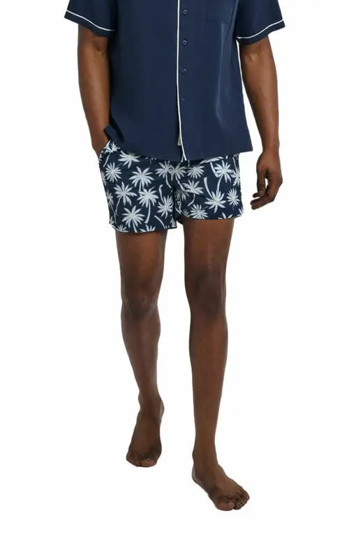 Onia Charles 4" Swim Trunk - Deep Navy Multi