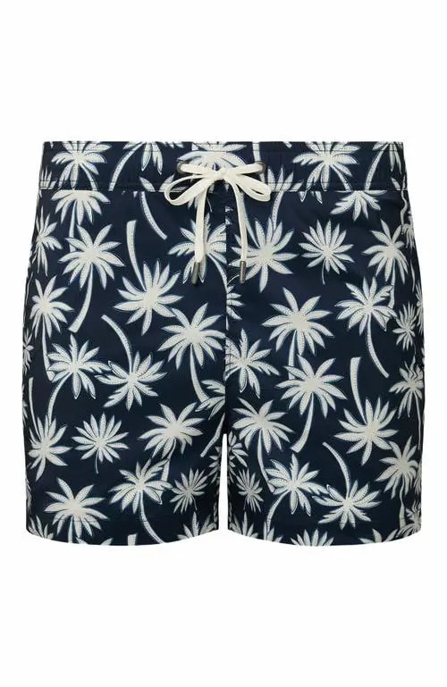 Onia Charles 4" Swim Trunk - Deep Navy Multi