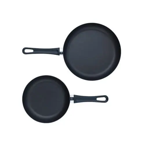 SCANPAN Classic 2 Piece Fry Pan Set, 10.25" & 12.5