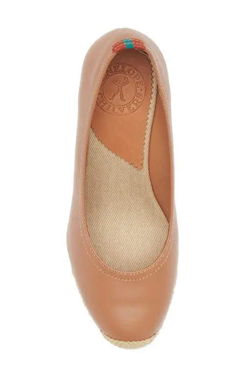 Penelope Chilvers Espadrille Wedge Pumps - Tan