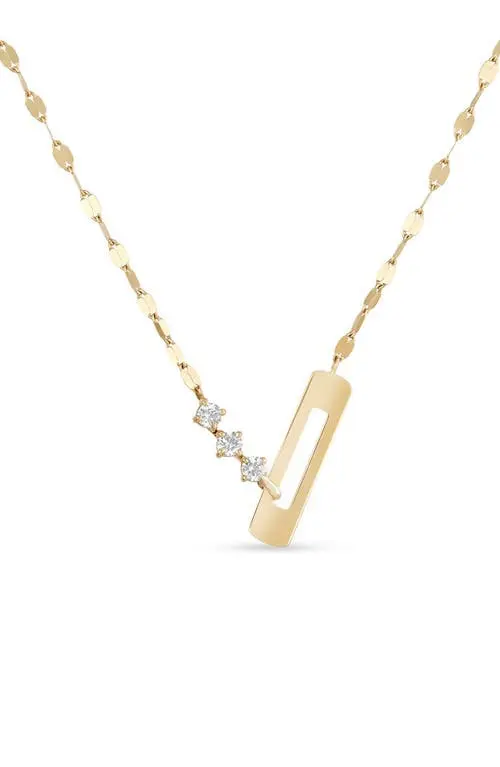 Lana Jewelry 14k Gold Link Diamond Necklace - Yellow