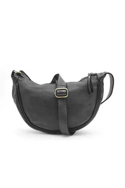 BOLSA NOVA Hug Hobo Bag - Black