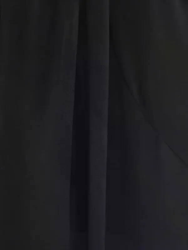 Jacquemus Slit-detail Maxi Skirt - Black