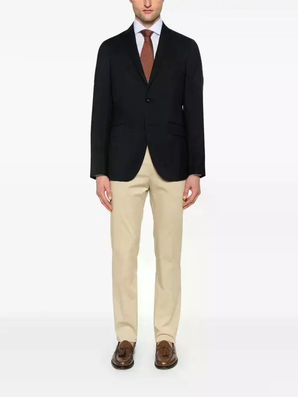 BARBA NAPOLI Cotton Shirt - Blue